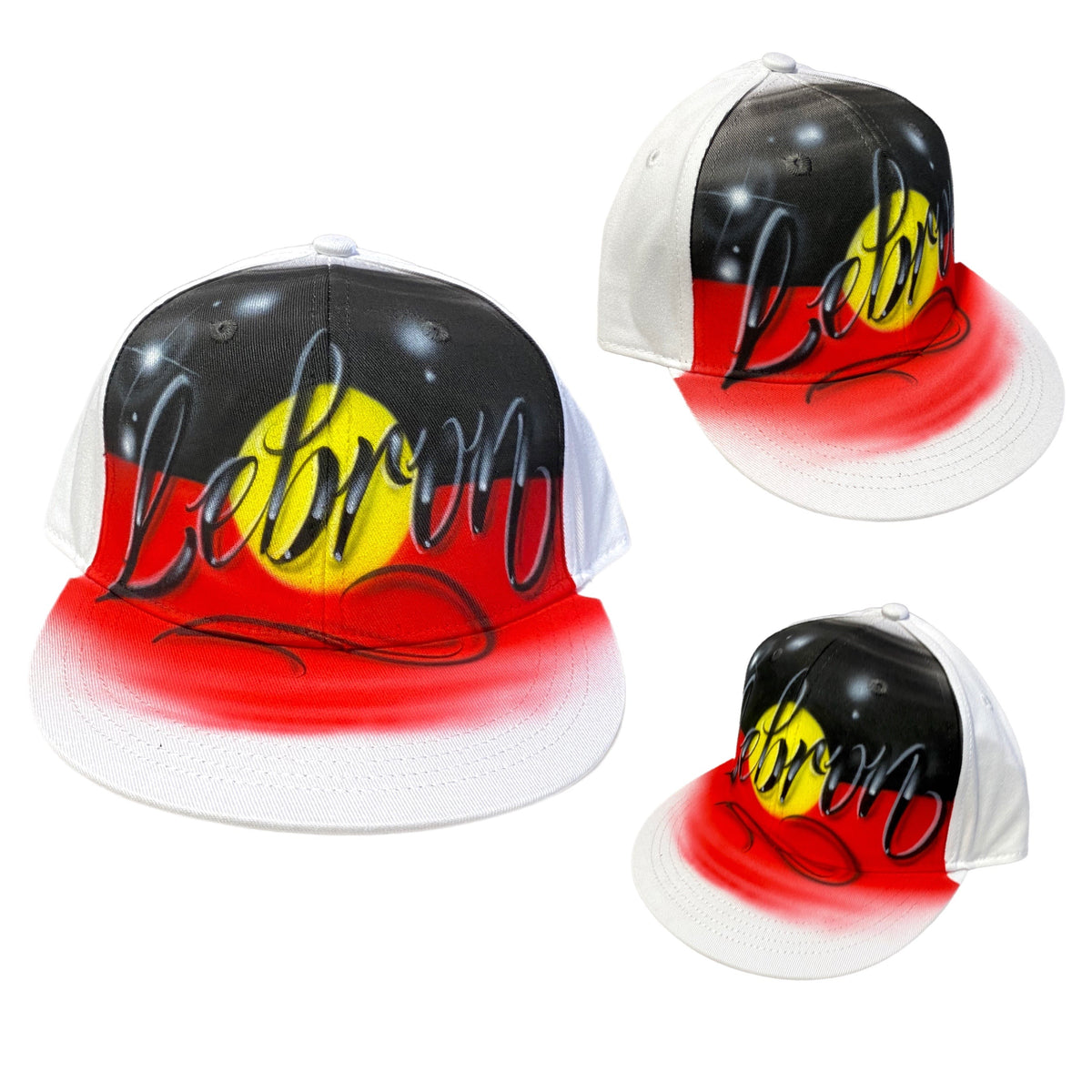 Aboriginal Flag Canvas and Cap Combo (3) – Original Graffix