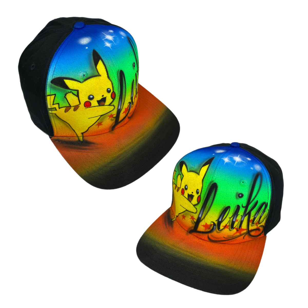 Yellow Pika Character Snapback – Original Graffix