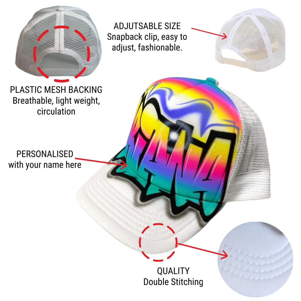 Wave Graffiti Style Trucker (14) – Original Graffix