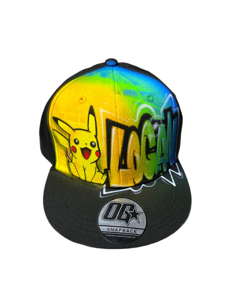 Graffiti Pika Character Snapback – Original Graffix