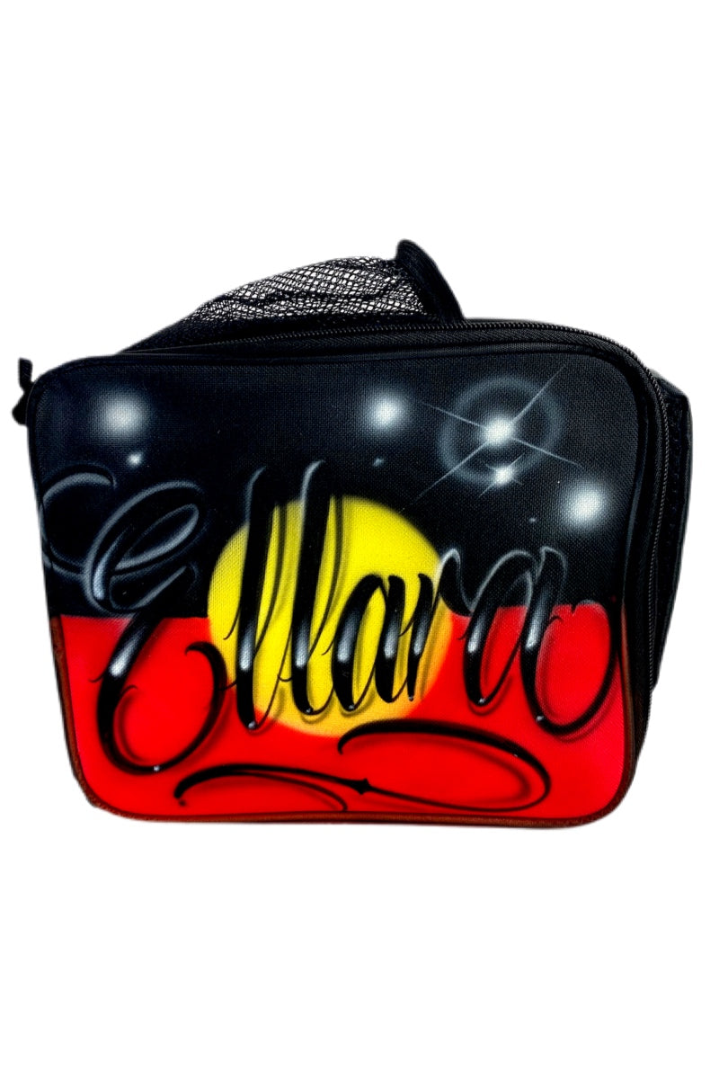 Aboriginal Flag Style- Custom Lunchbox (ab) – Original Graffix
