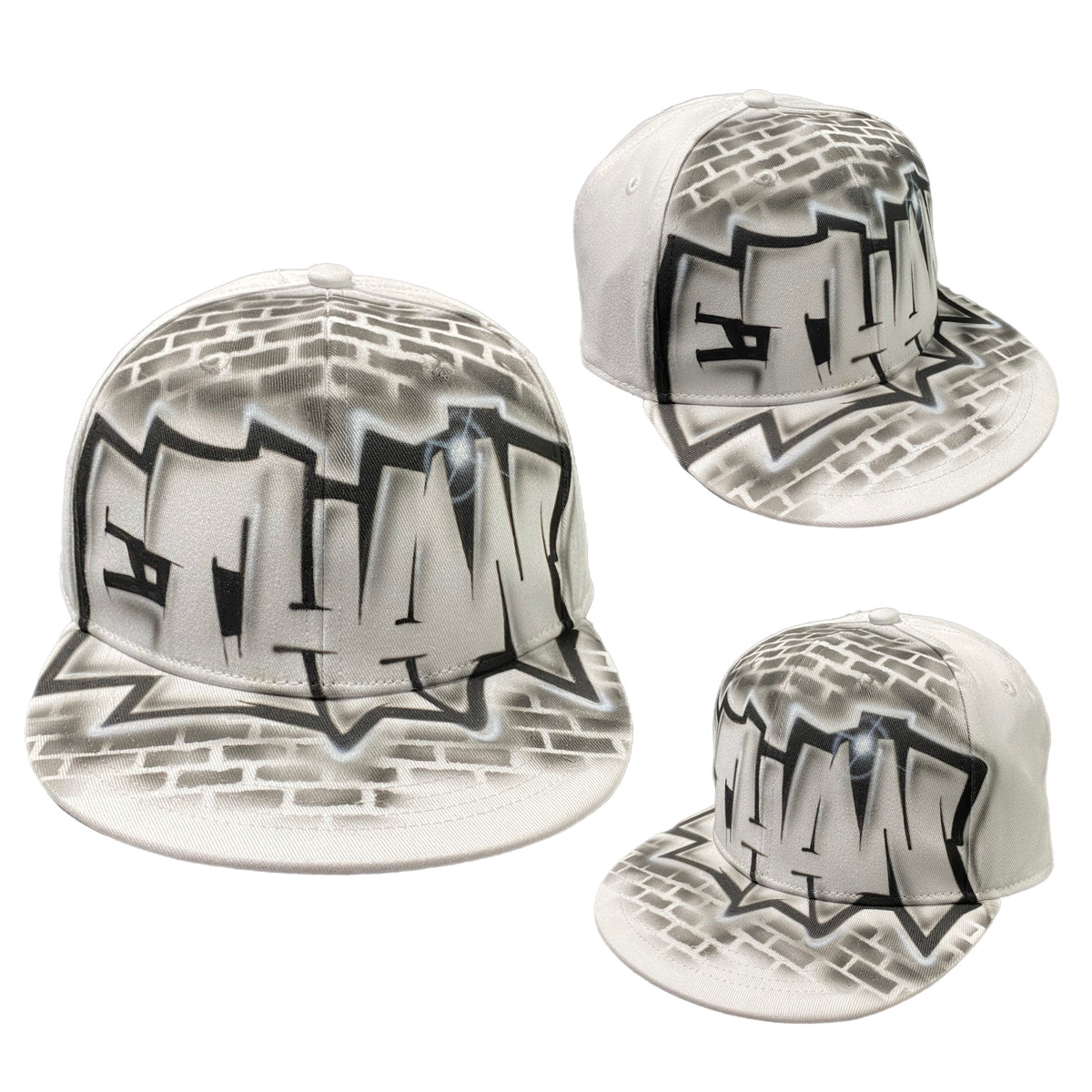 Graffiti Brick Wall Snapback – Original Graffix